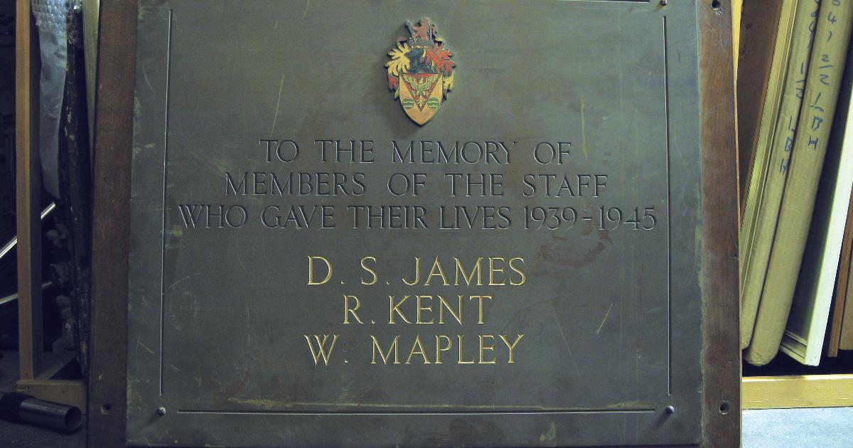 Uxbridge District Council Plaque at Uxbridge Library - Discover Hillingdon